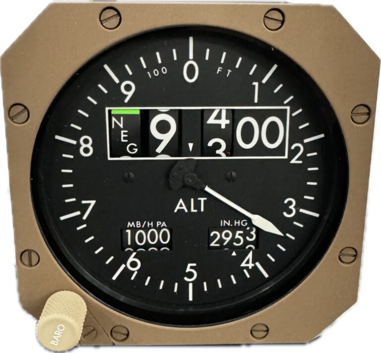 Japanese Air Force One B747 Standby Altitude Indicator 航空自衛隊 日本国 前政府専用機 ...